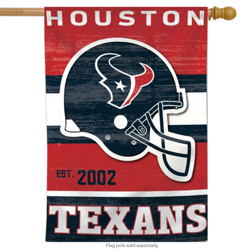 Houston Texans Vertical NFL House Flag - Briarwood Lane