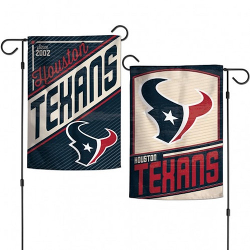 Houston Texans Retro Licensed NFL Garden Flag - Briarwood Lane