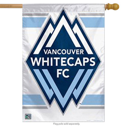 Vancouver Whitecaps Vertical Flag MLS - Briarwood Lane