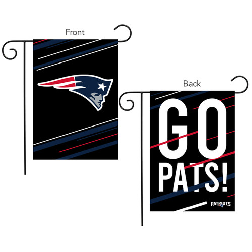 New England Patriots Slogan NFL Licensed Garden Flag - Briarwood Lane