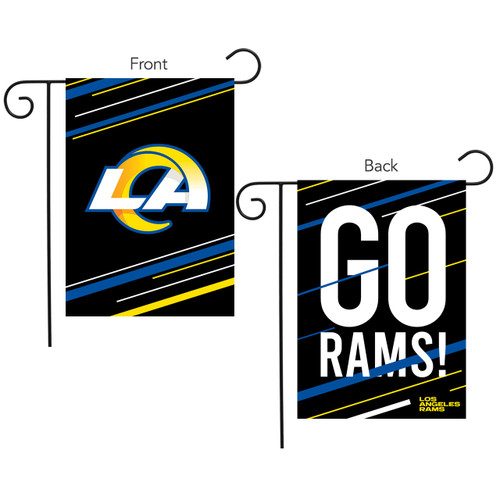 Los Angeles Rams Slogan NFL Licensed Garden Flag - Briarwood Lane
