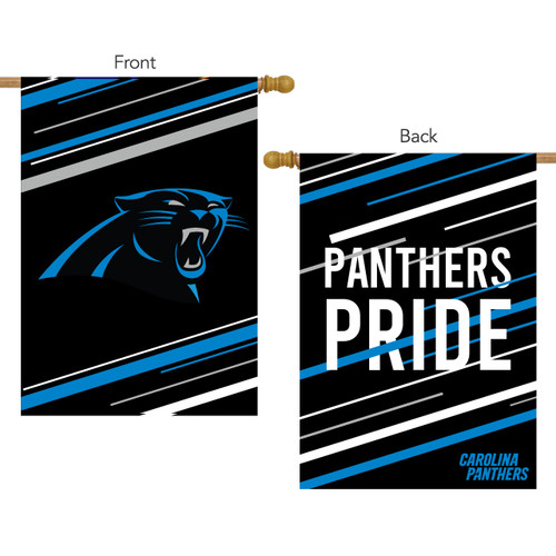 Carolina Panthers Slogan NFL Licensed House Flag - Briarwood Lane