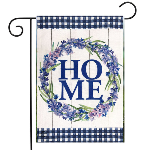 Lavender Home Burlap Spring Garden Flag - Briarwood Lane
