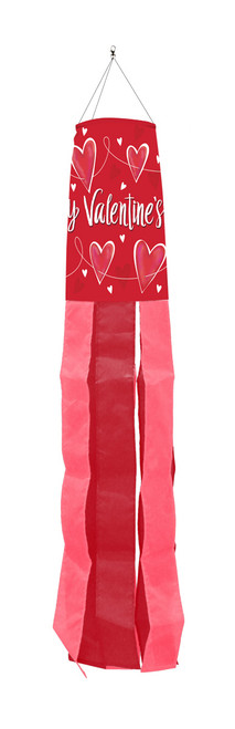 String of Hearts Valentine's Day Windsock - Briarwood Lane
