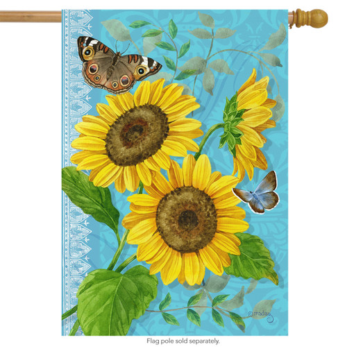 Sunflower Summer Decorative House Flag - Briarwood Lane