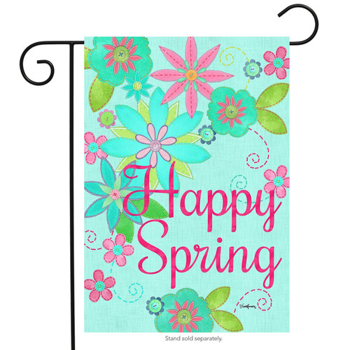 Happy Spring Blossoms Garden Flag - Briarwood Lane