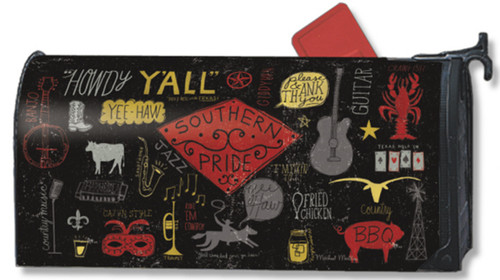 Southern Pride Summer Magnetic Mailbox Cover - Briarwood Lane