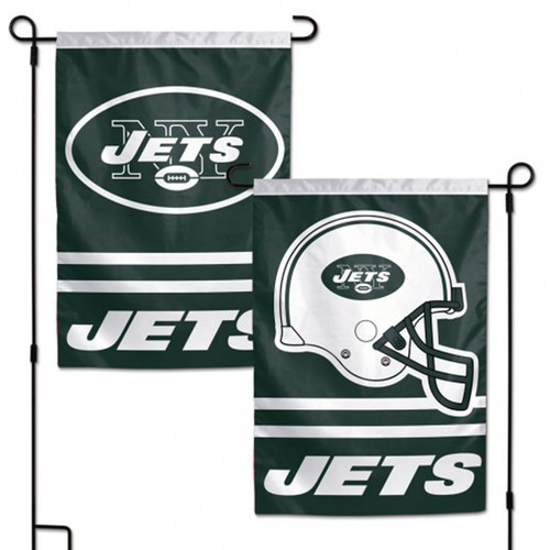New York Jets 2 Sided NFL Garden Flag - Briarwood Lane