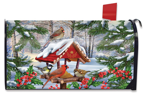 Gathered Together Winter Mailbox Cover - Briarwood Lane