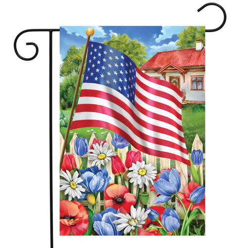 Americana Garden Summer Garden Flag - Briarwood Lane