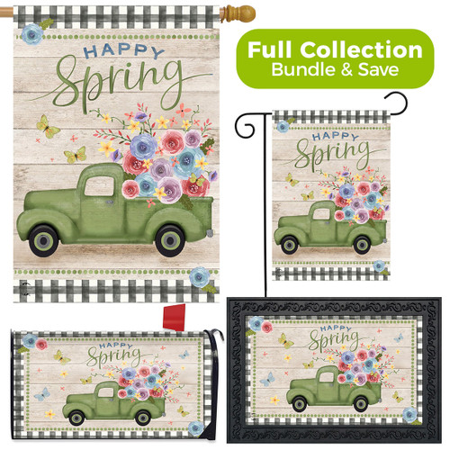 Happy Spring Pickup Truck Design Collection - Briarwood Lane