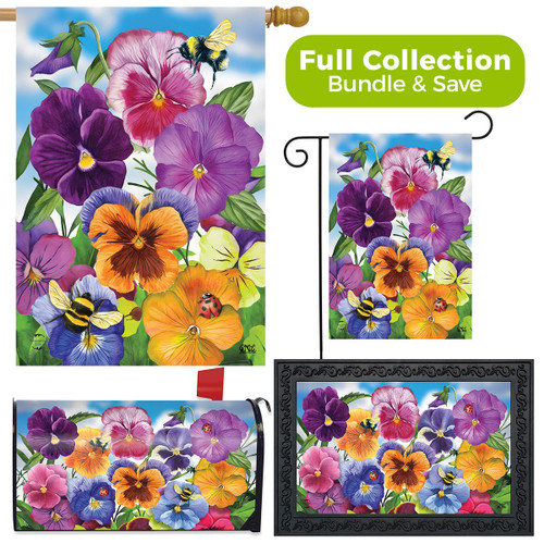 Pansies Spring Design Collection - Briarwood Lane