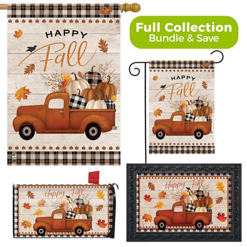 Happy Fall Pickup Truck Design Collection - Briarwood Lane