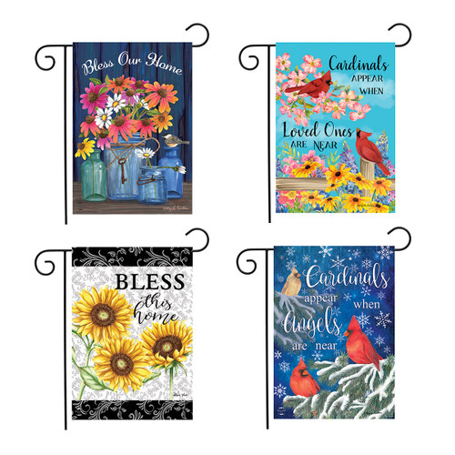 Inspirational Garden Flag Bundle - Set of 4 - Briarwood Lane