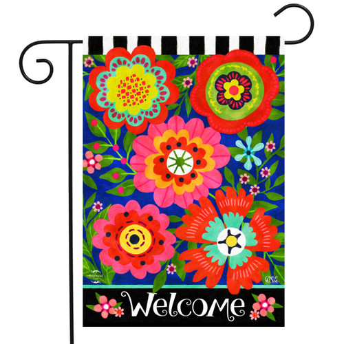 Bright Blooms Spring Garden Flag - Briarwood Lane