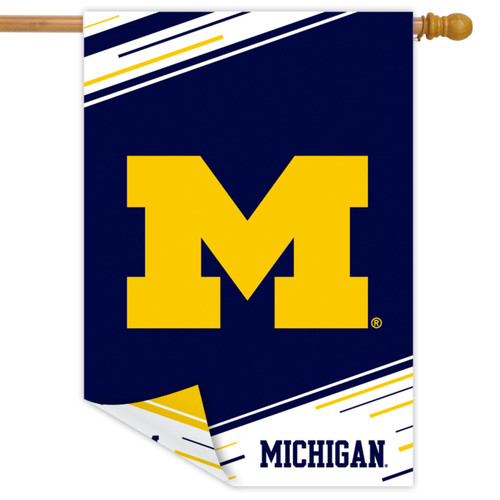 University of Michigan NCAA Licensed Double-Sided House Flag ...