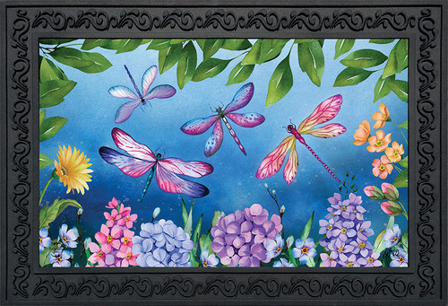 Dragonflies Doormat - Briarwood Lane