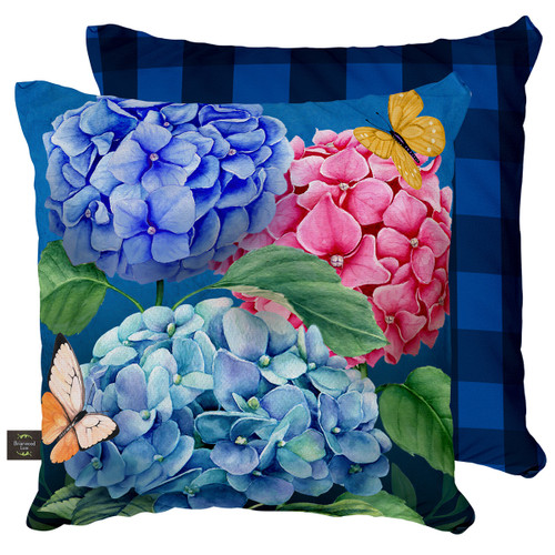 Colorful Hydrangeas Pillow - Briarwood Lane
