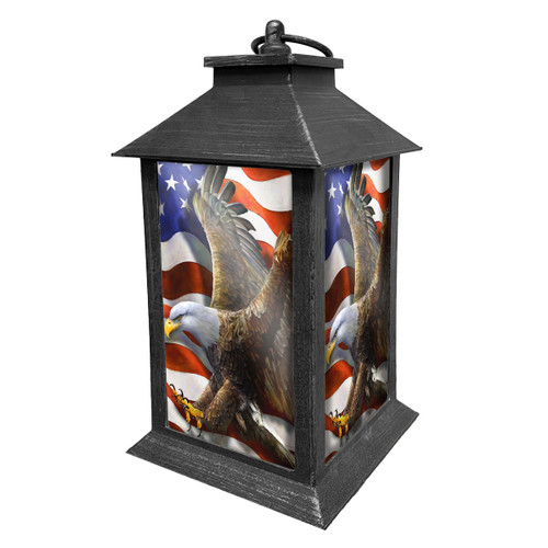 American Freedom Eagle Lantern - Briarwood Lane