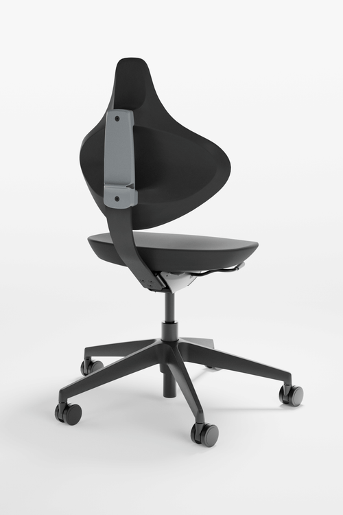 Cramer Helix Desk Height Lab Chair HXDU1 with Options - Slate ...