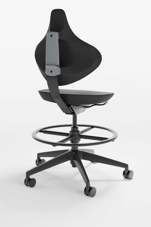 Cramer Helix High Height Lab Chair HXHU-1 with Options - Slate ...