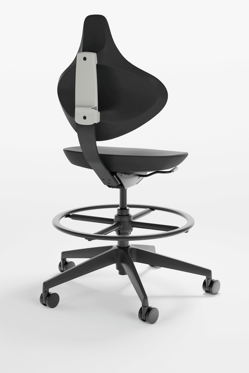 Cramer Helix High Height Lab Chair HXHU-3 with Options - Stone ...