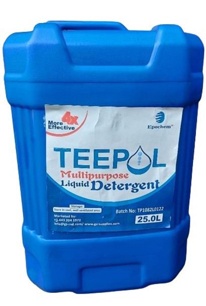 Buy online Epochem TEEPOL Multipurpose Liquid Detergent 25L from ...