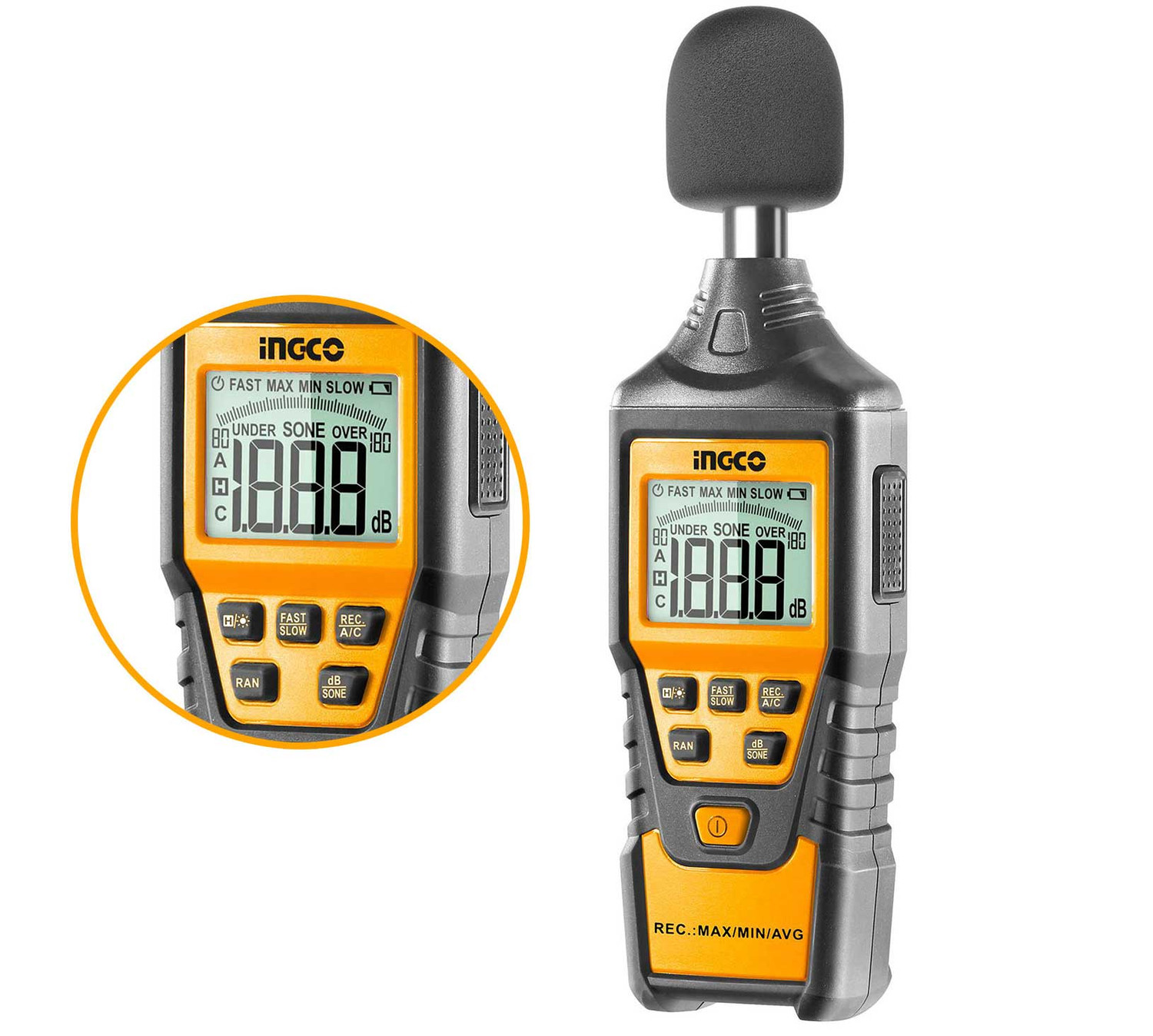 Ingco HETSL01 Digital Sound Level Meter