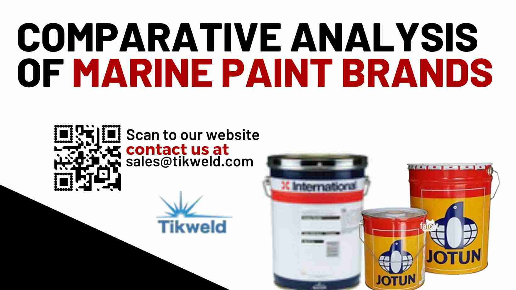 Comparative Analysis of Marine Paint Brands - Tikweld products and Services