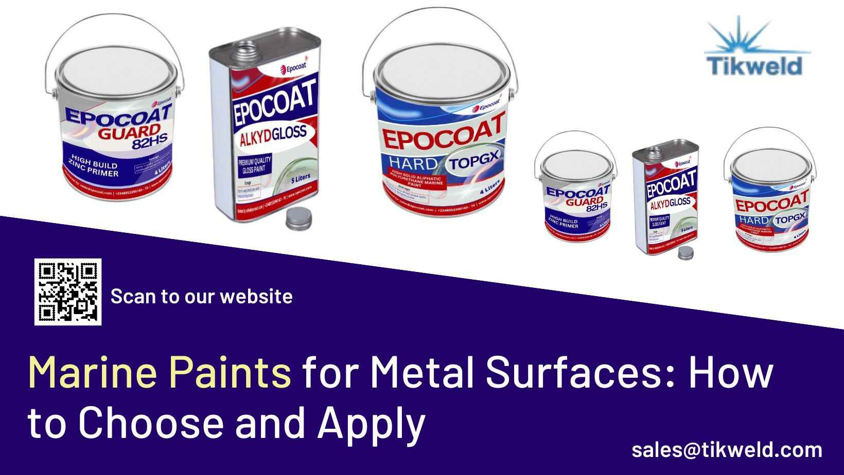 Marine Paints for Metal Surfaces: How to Choose and Apply - Tikweld ...
