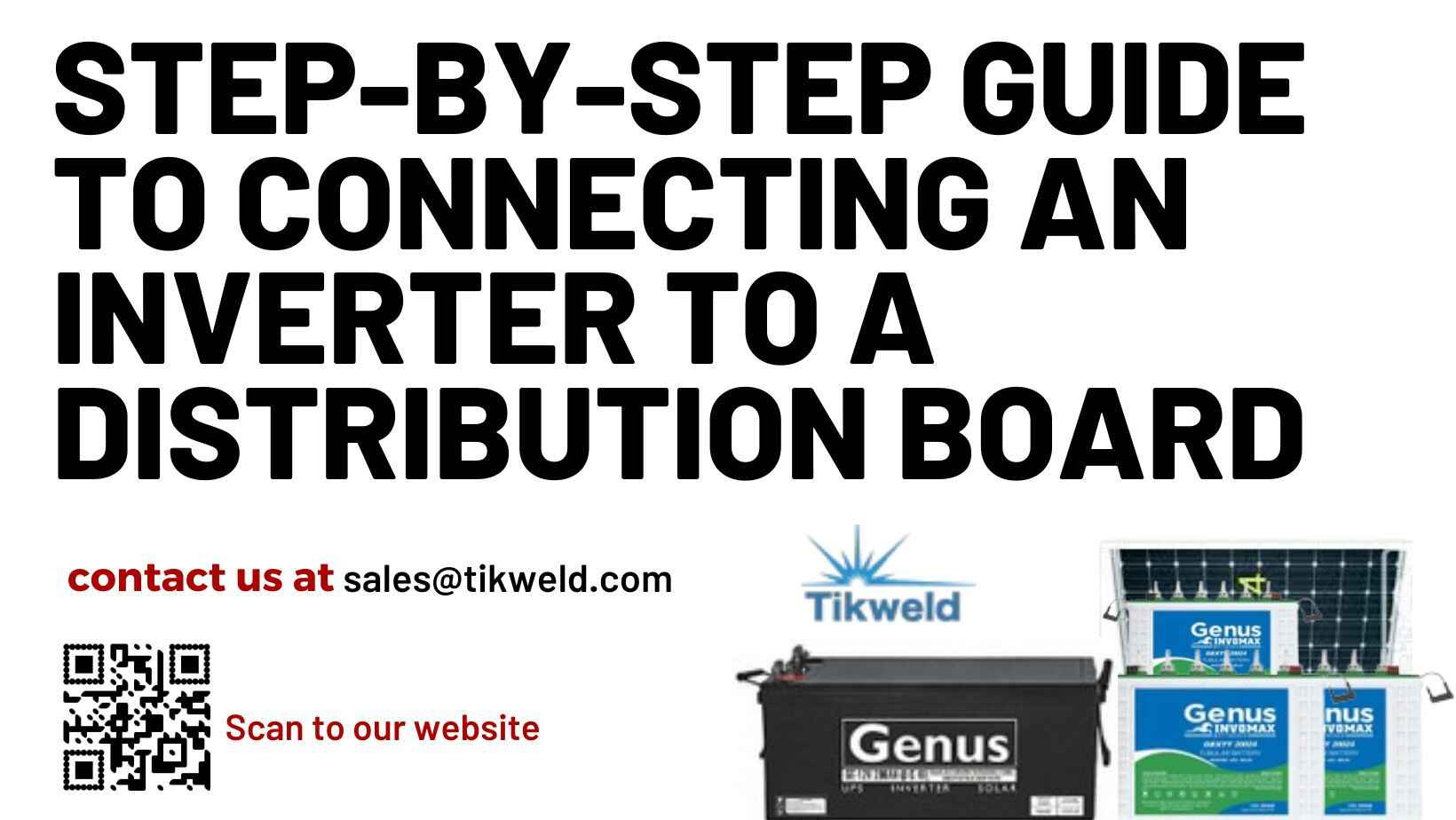 Step-by-Step Guide to Connecting an Inverter to a Distribution Board ...