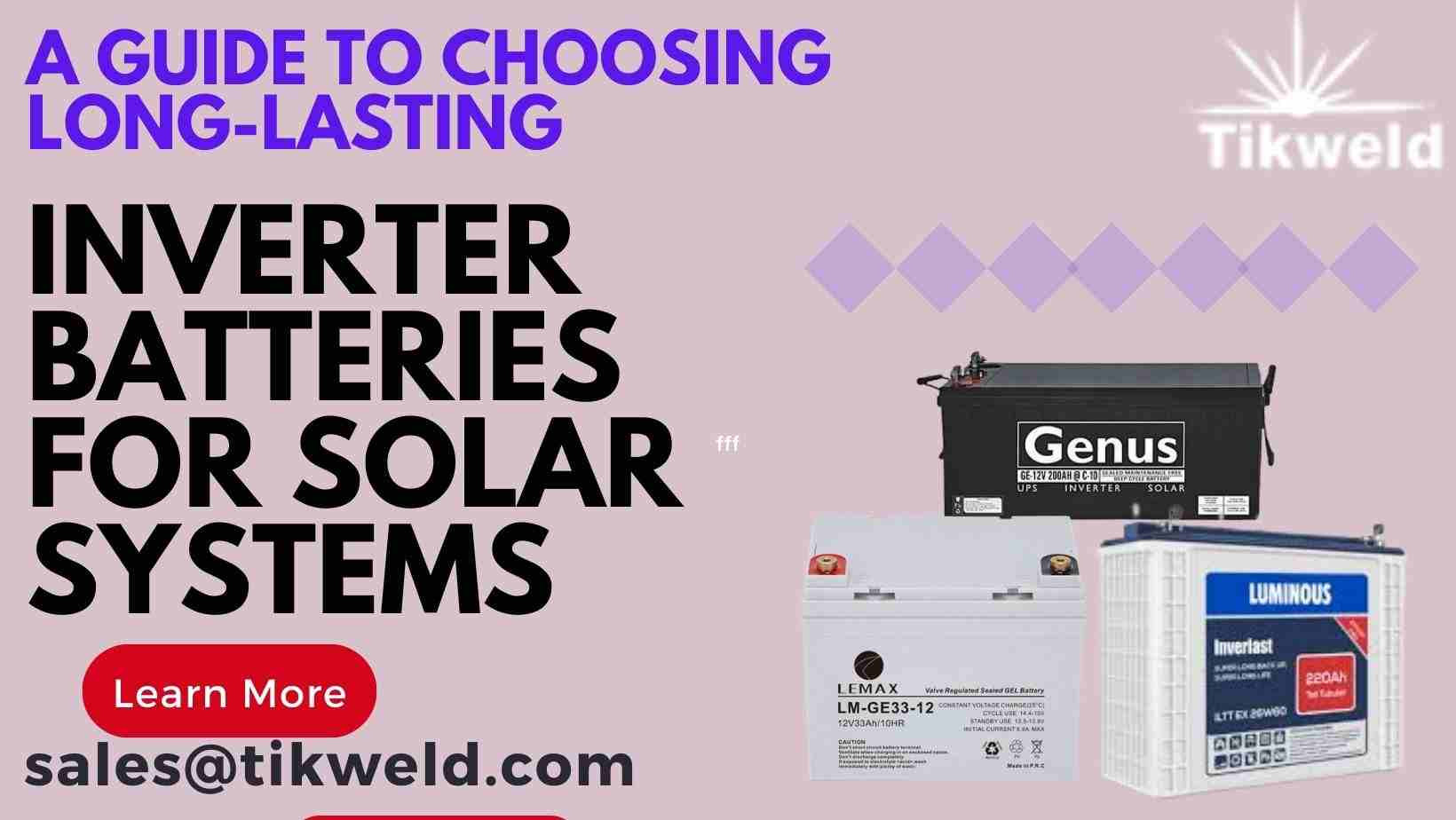 A Guide to Choosing Long-Lasting Inverter Batteries for Solar Systems ...