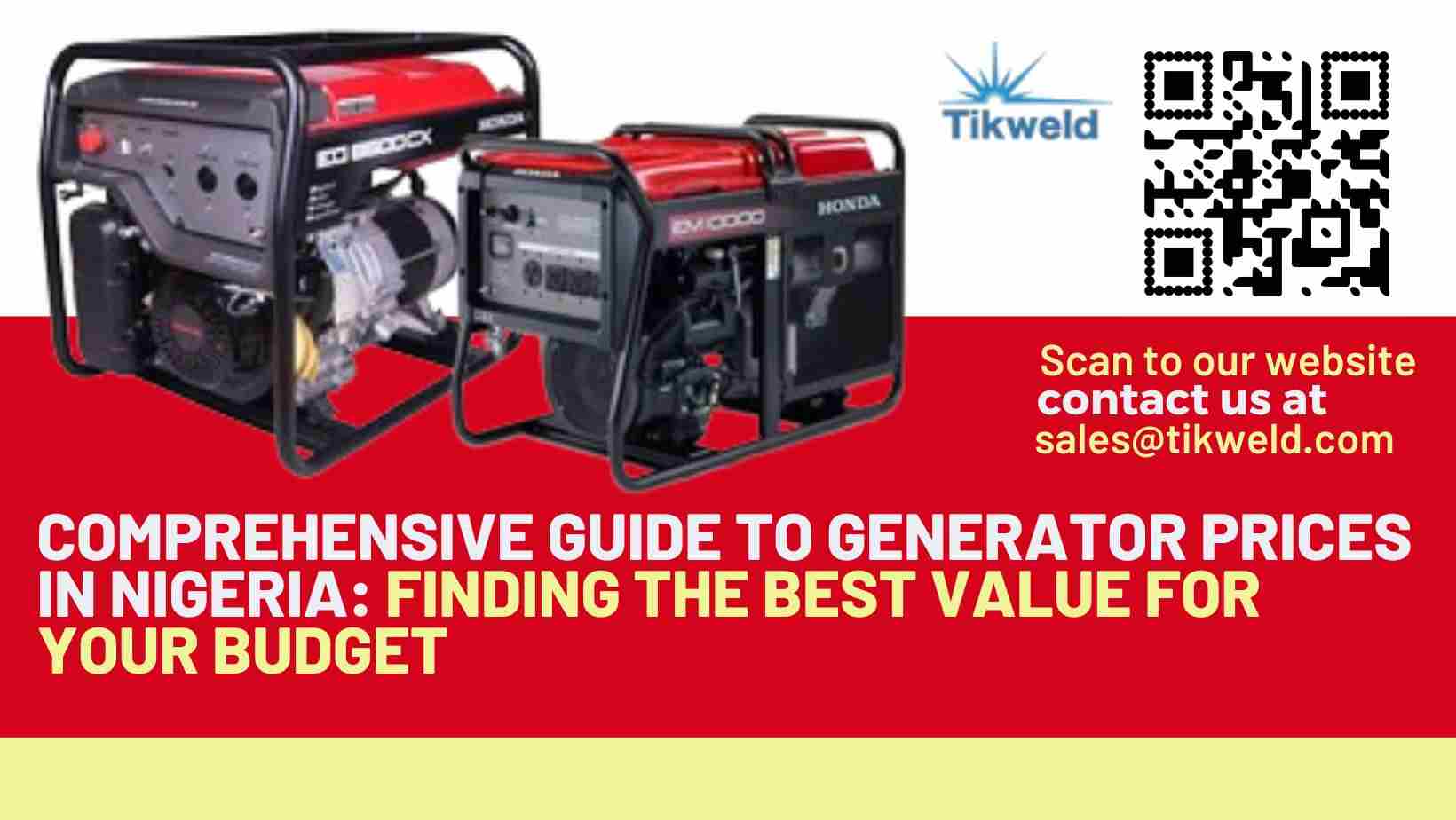 Comprehensive Guide to Generator Prices in Nigeria: Finding the Best ...