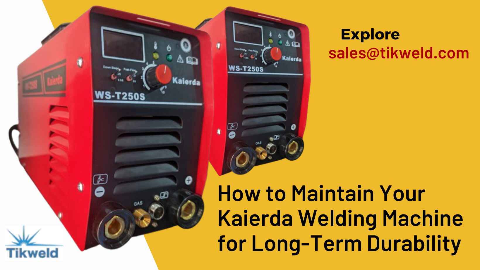 How to Maintain Your Kaierda Welding Machine for Long-Term Durability ...