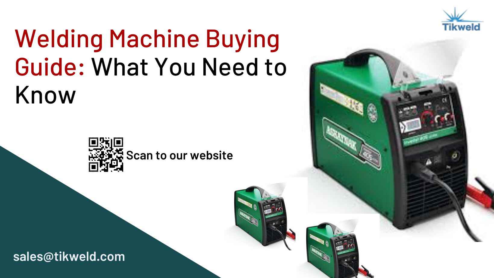 Welding Machine Buying Guide: What You Need to Know - Tikweld products ...