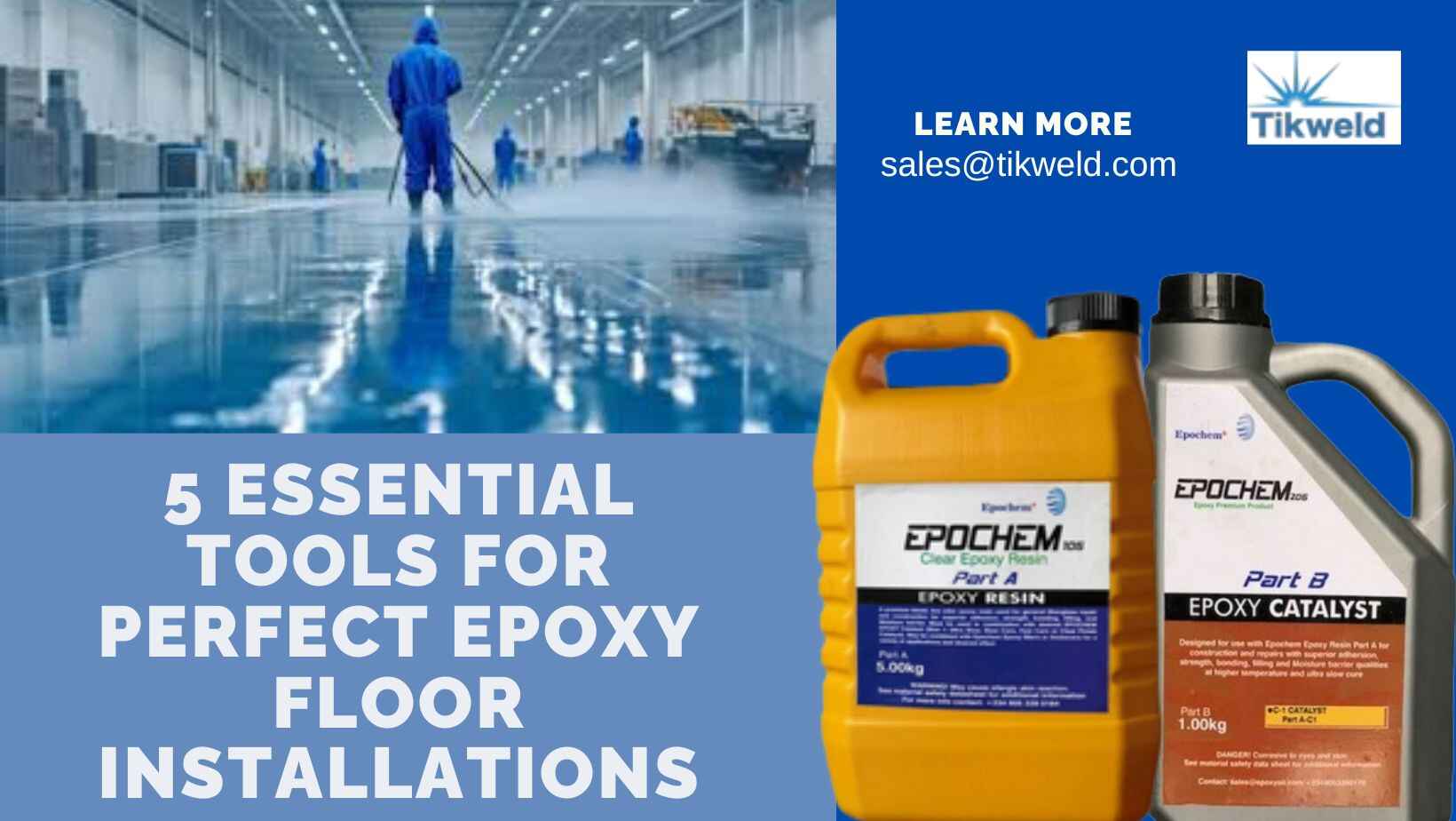 5 Essential Tools for Perfect Epoxy Floor Installations - Tikweld ...