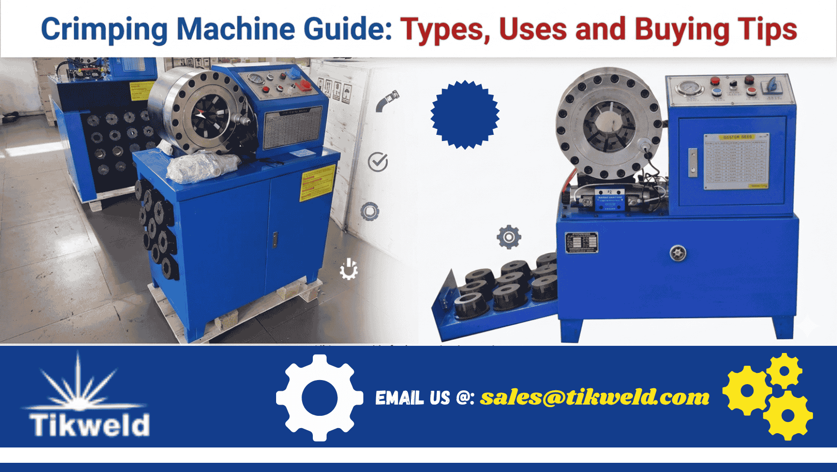 Crimping Machine Guide: Types, Uses and Buying Tips (2026) - Tikweld ...