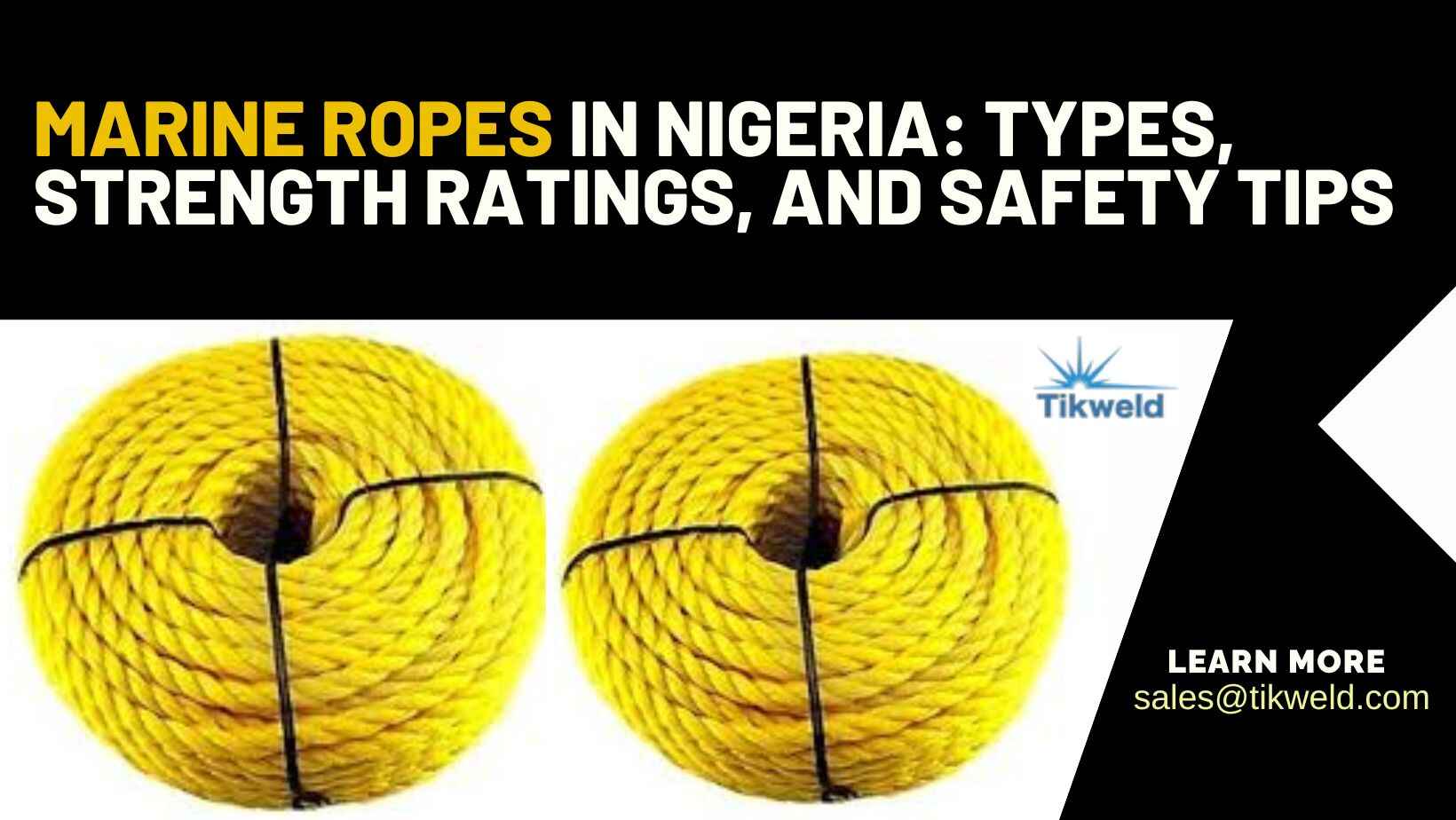 Marine Ropes in Nigeria: Types, Strength Ratings, and Safety Tips ...