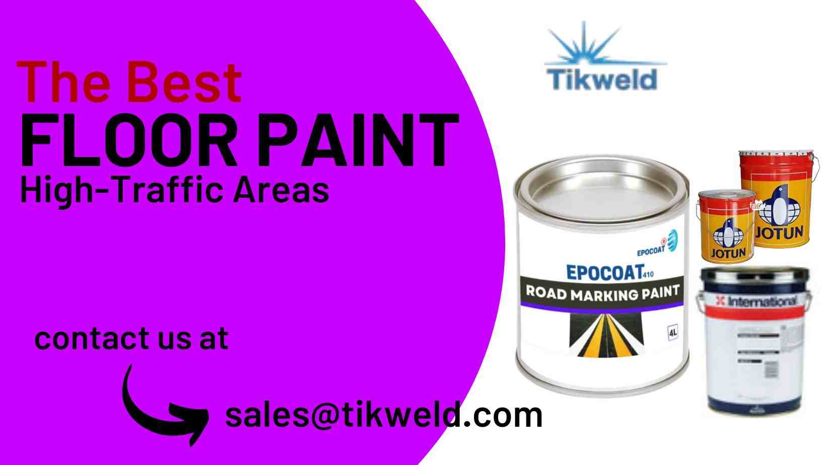 The Best Floor Paint for High-Traffic Areas - Tikweld products and Services