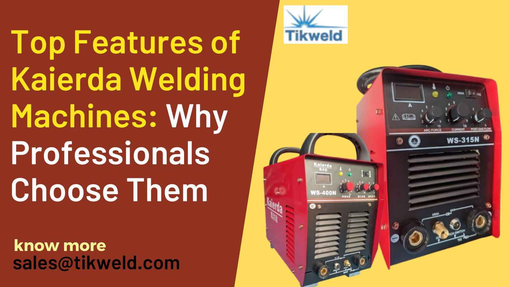 Top Features of Kaierda Welding Machines: Why Professionals Choose Them ...