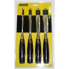 STANLEY 0-16-159 WOOD CHISEL 4PC SET 6121825- 2