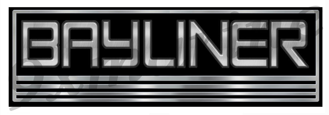 Bayliner boat stickers. Replace your boat maker stickers