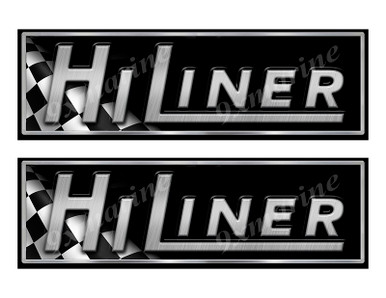 Hiliner boat stickers. Replace your boat maker stickers