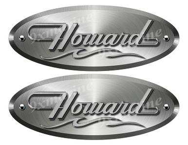 Howard boat stickers. Replace your boat maker stickers