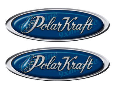 Polar Kraft boat stickers. Replace your boat maker stickers