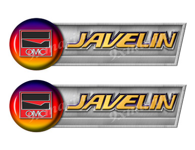 Javelin boat stickers. Replace your boat maker stickers