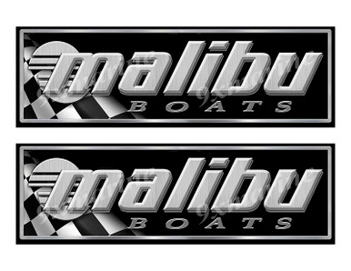 Malibu boat stickers. Replace your boat maker stickers