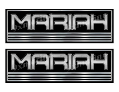 Mariah boat stickers. Replace your boat maker stickers
