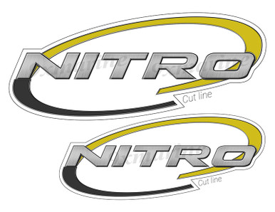 Nitro boat stickers. Replace your boat maker stickers