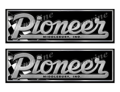 Pioneer boat stickers. Replace your boat maker stickers